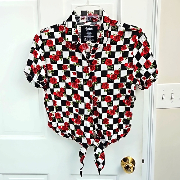 Spencer's | Tops | Vintage Spencers Checkered Top | Poshmark